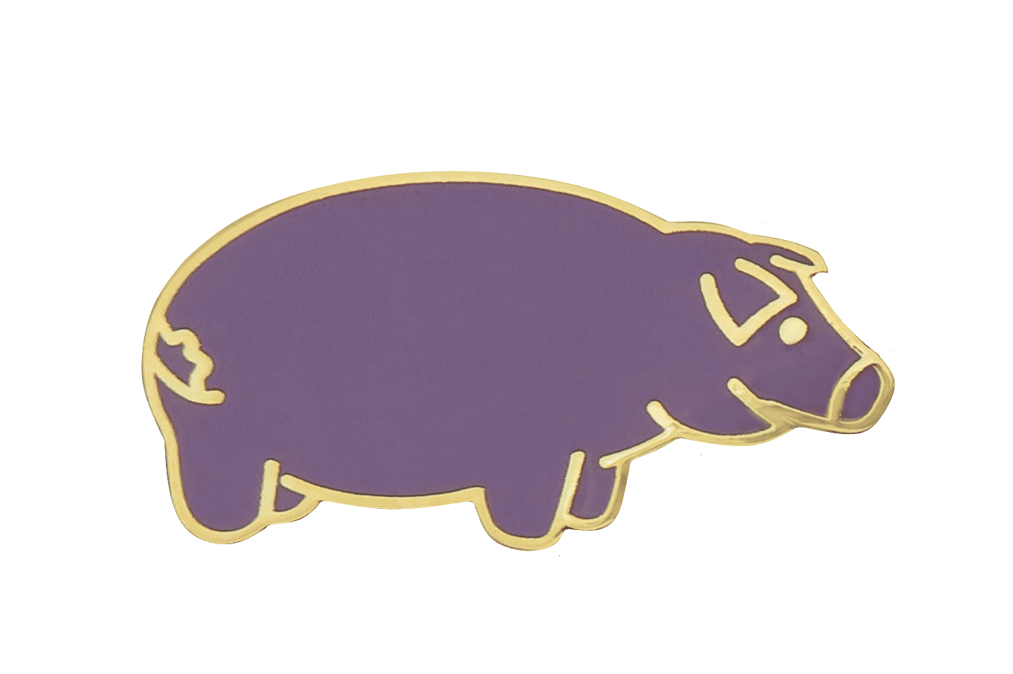 Pig Pin Badge