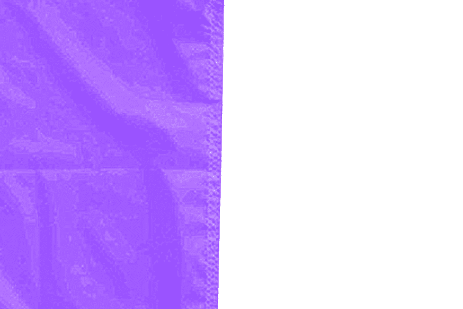 Plain Purple Flag with Eyelets
