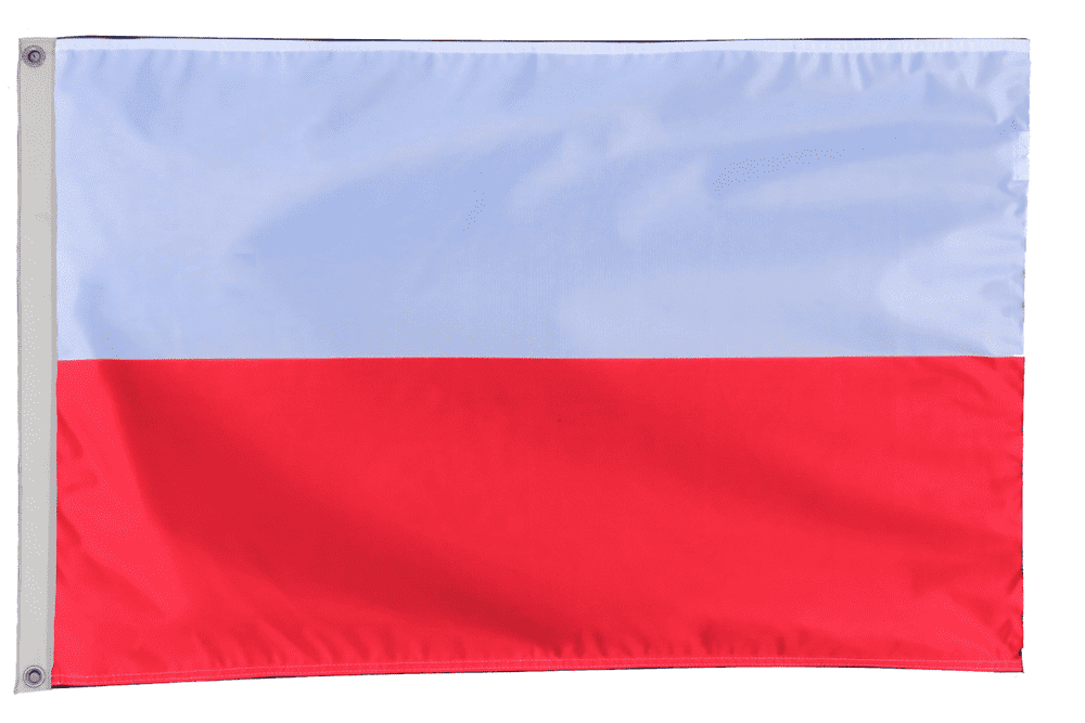 Poland National Flag with Eyelets
