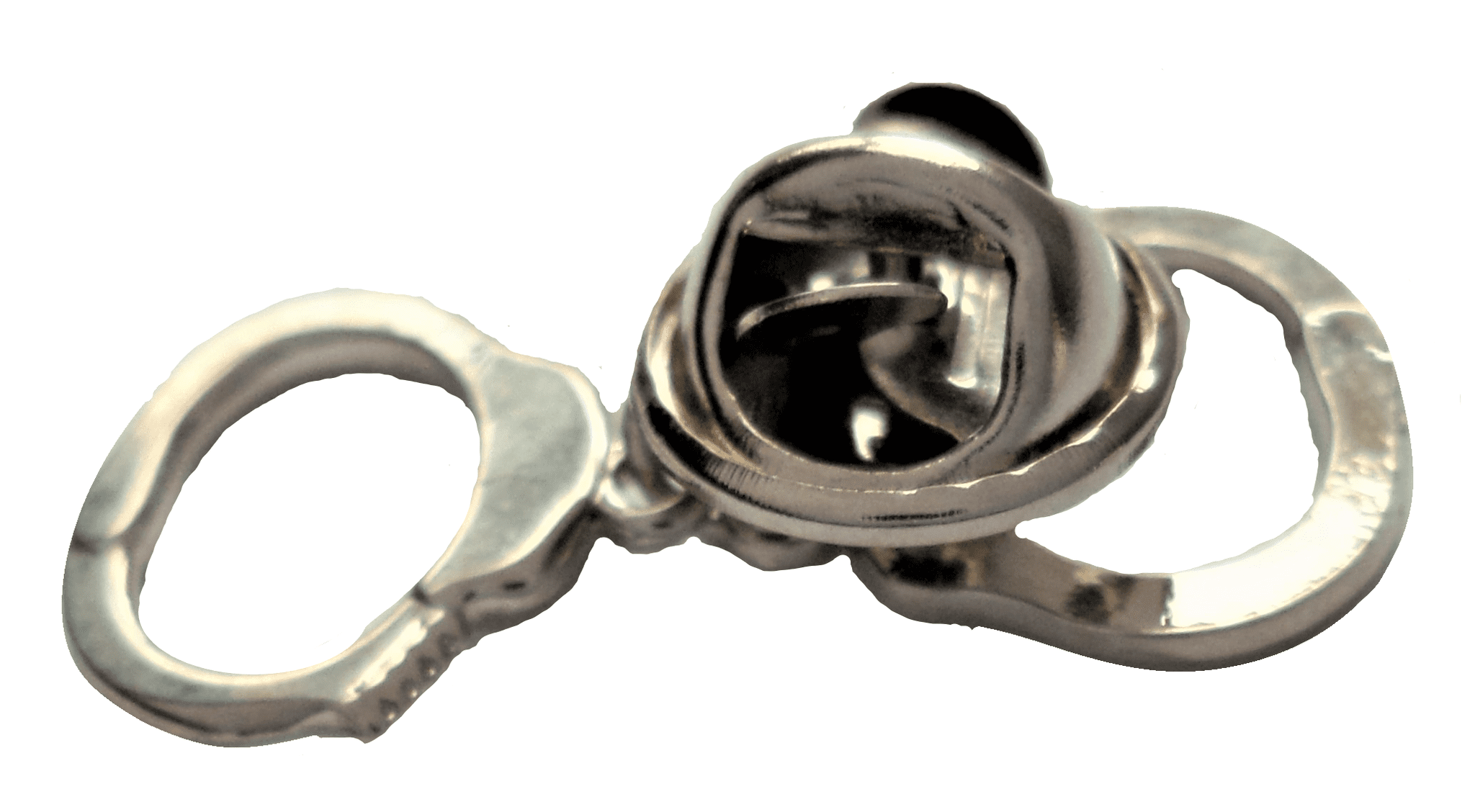 Police Handcuffs Restraints Articulated Pin Badge