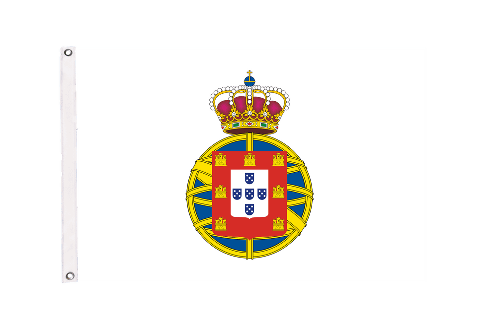 Portugal 1816 - 1826 King John VI Flag with Eyelets