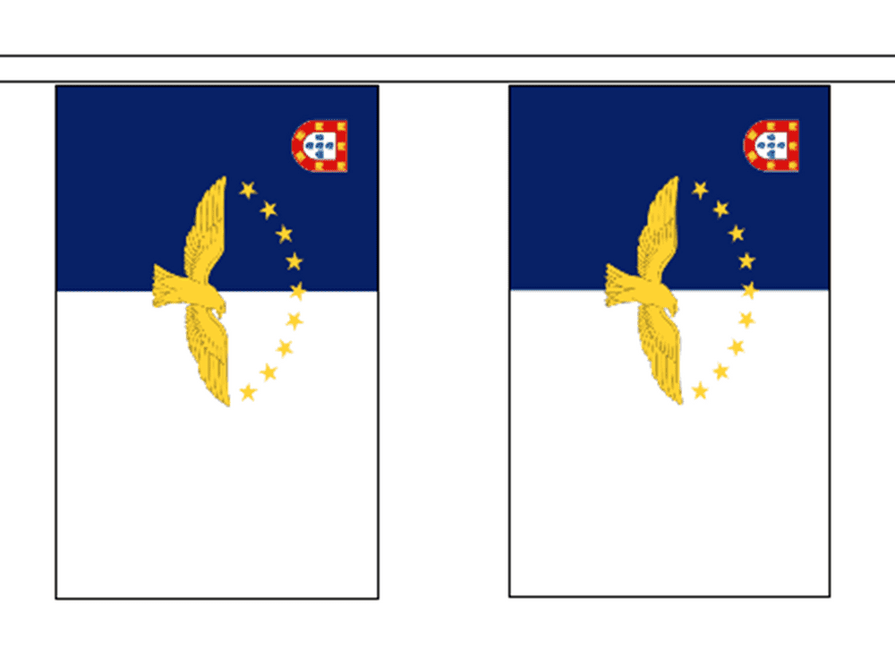 Portugal Azores Flag 5m Bunting
