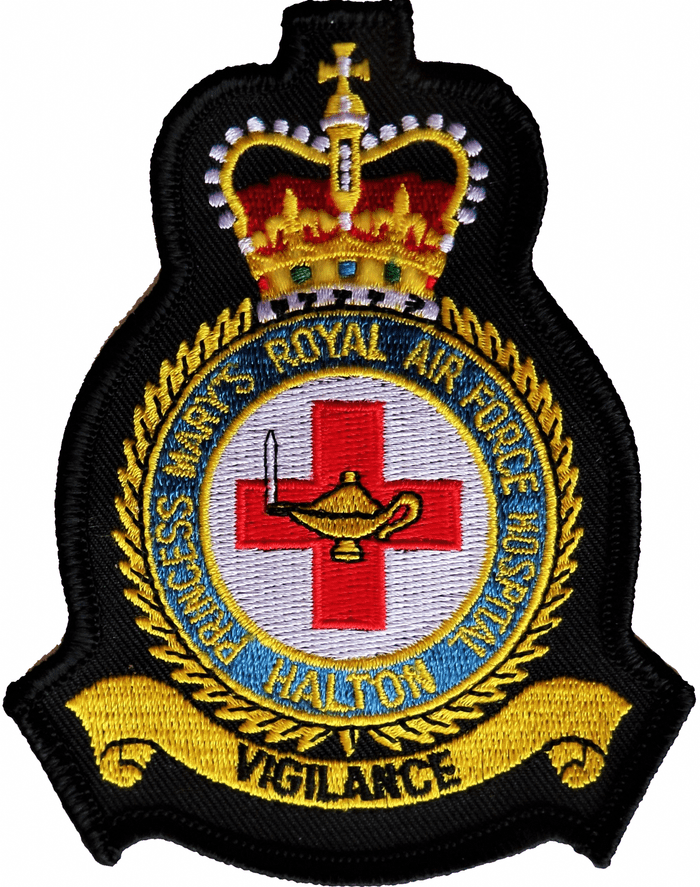 Princess Mary s Royal Air Force Hospital Halton MOD Crest Embroidered Patch