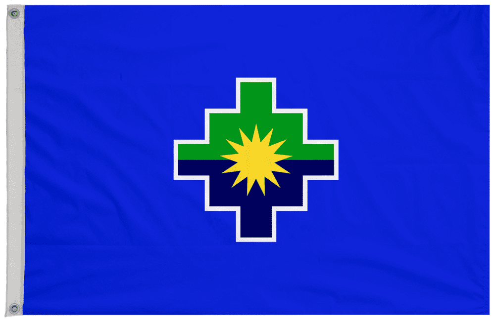 Puno Department Peru Flag with Eyelets