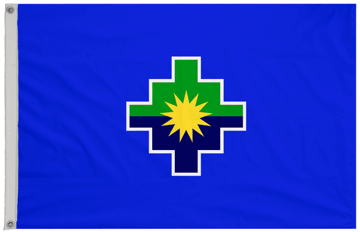 Puno Department Peru Flag with Eyelets