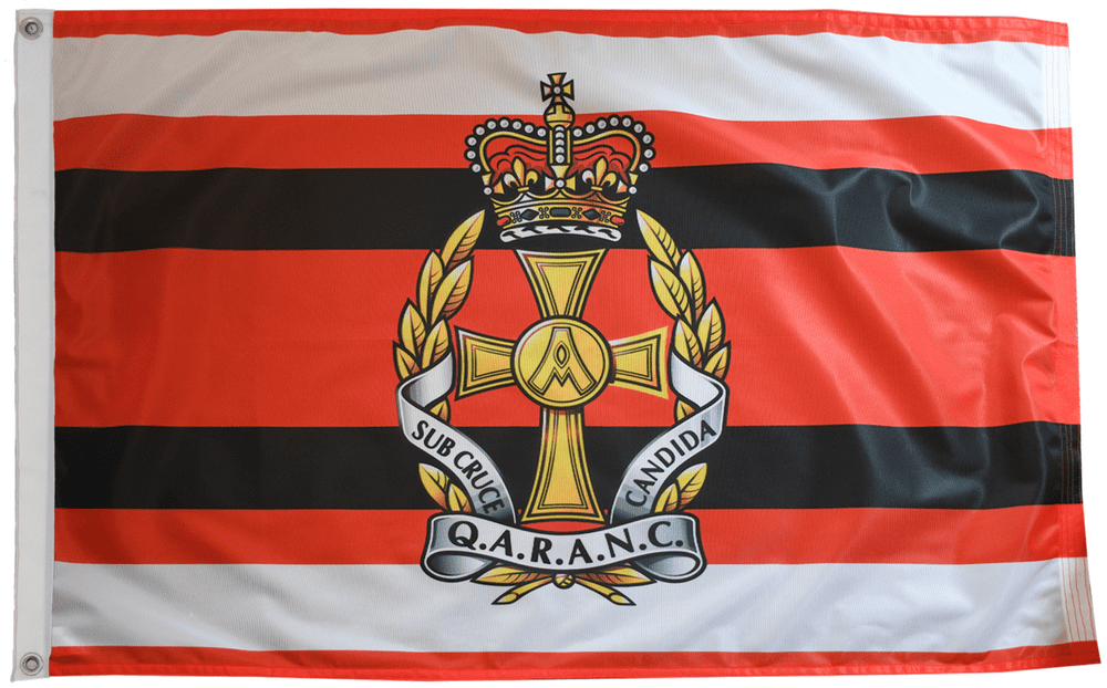 Queen Alexandra s Royal Army Nursing Corps British Army Flag with Eyelets