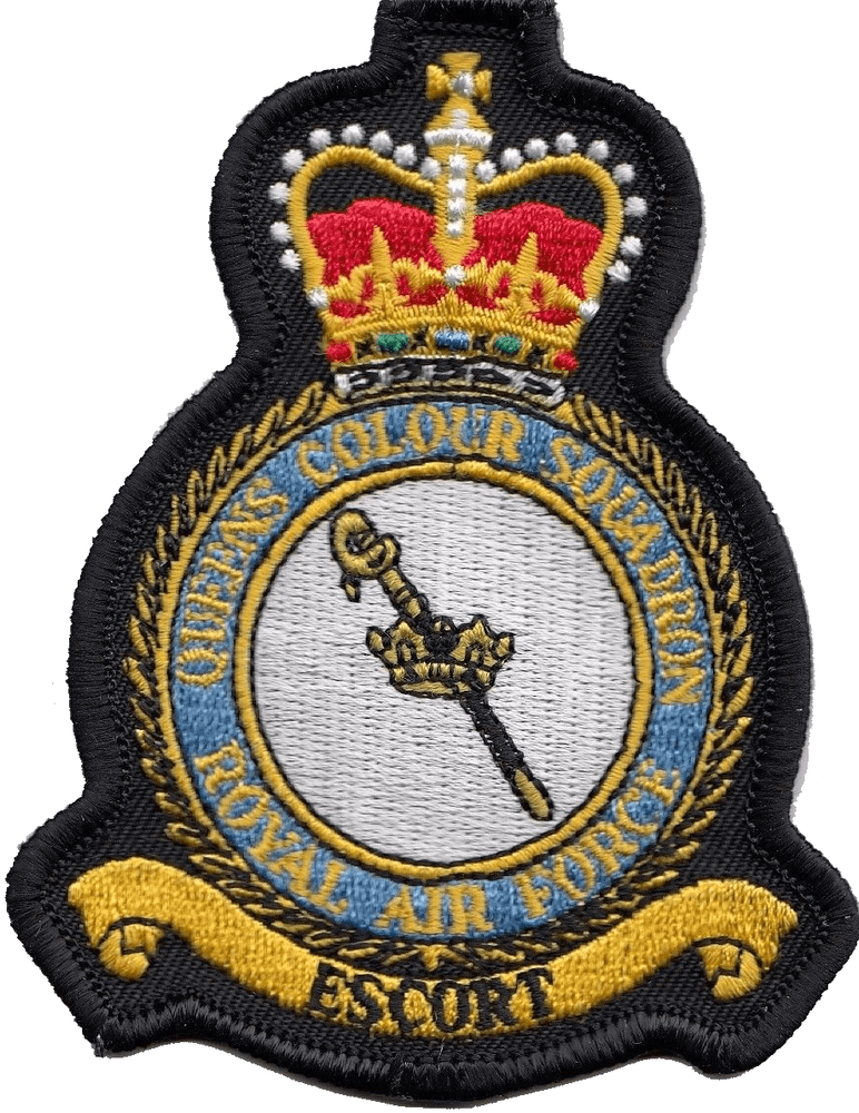 Queen s Colour Squadron of the Royal Air Force RAF Crest MOD ...