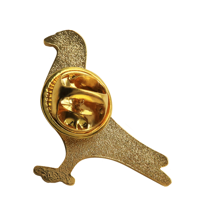 Racing Pigeon Pin Badge
