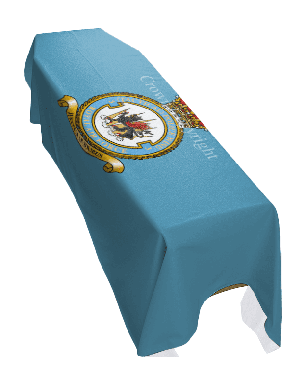 RAF 3 TACTICAL POLICE WING PREMIUM COFFIN DRAPE