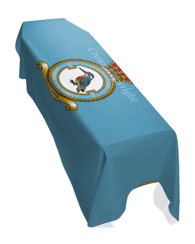 RAF 591 SIGNALS UNIT PREMIUM COFFIN DRAPE