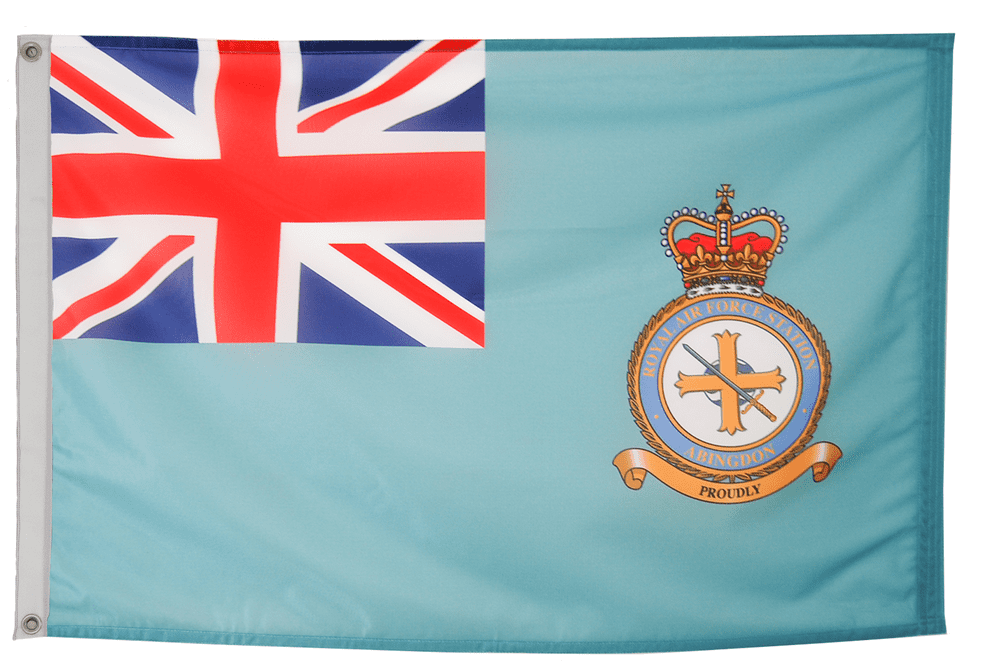 RAF Abingdon Royal Air Force Station Ensign Flag with Eyelets