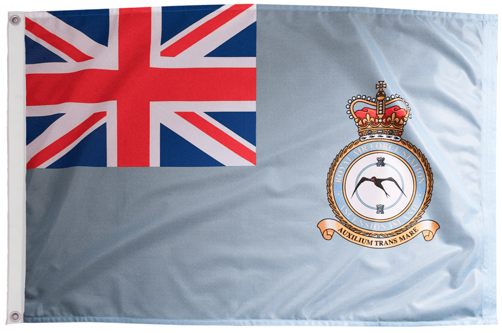 RAF Ascension Islands Royal Air Force Station Ensign Flag with Eyelets