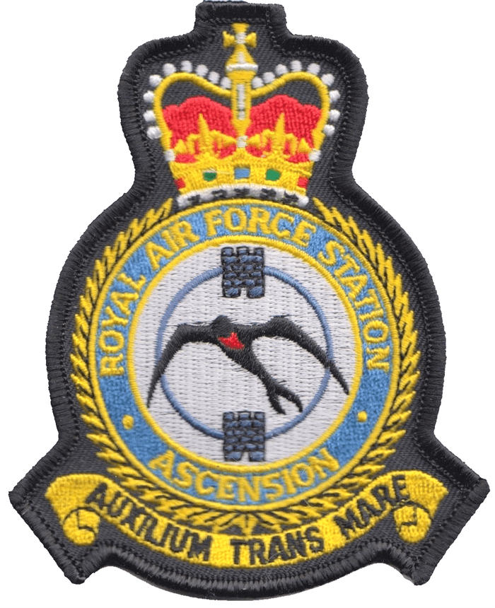 RAF Ascension Royal Air Force MOD Crest Embroidered Patch