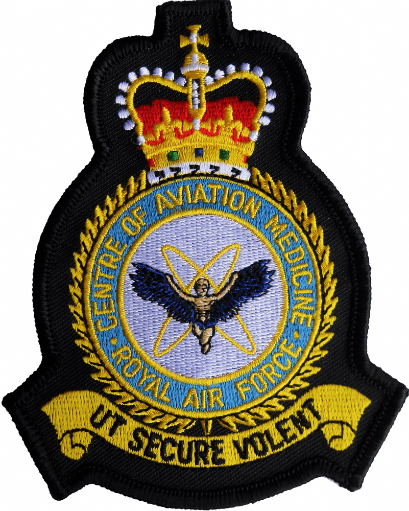 RAF Centre of Aviation Medicine RAF CAM Royal Air Force RAF MOD Crest ...