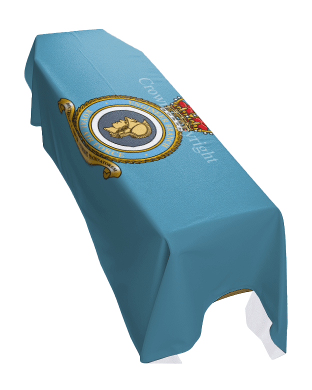 RAF ENGINEER BRANCH PREMIUM COFFIN DRAPE