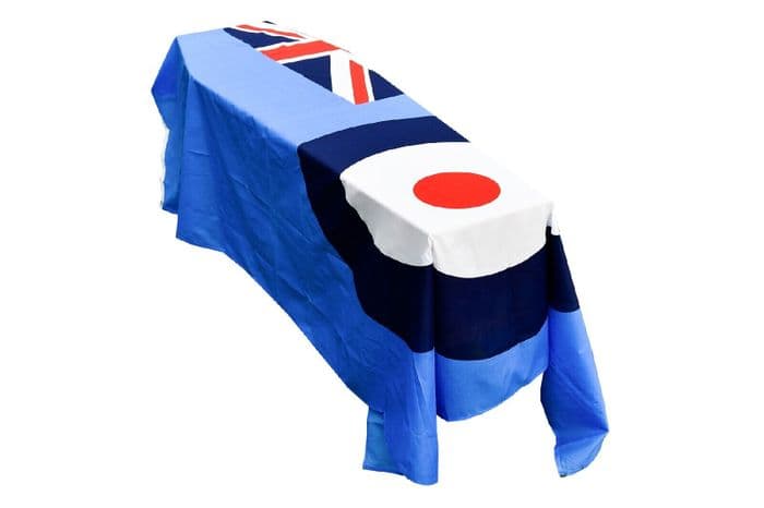 RAF ROYAL AIR FORCE ENSIGN FLAG COFFIN DRAPE