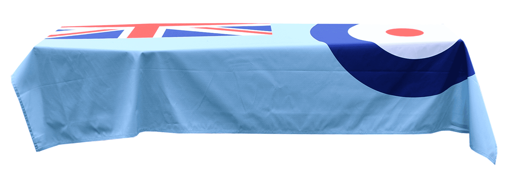 RAF ROYAL AIR FORCE ENSIGN FLAG PREMIUM COFFIN DRAPE