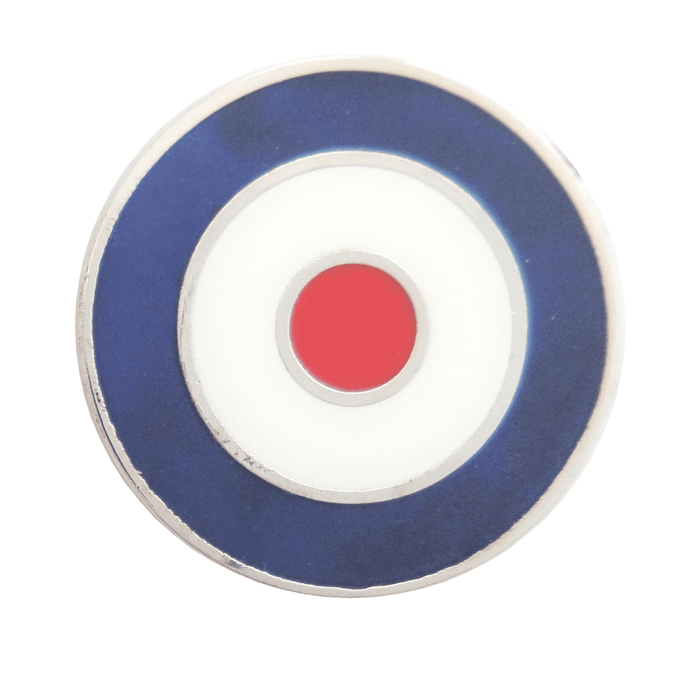 RAF Royal Air Force Roundel Pin Badge - T1055