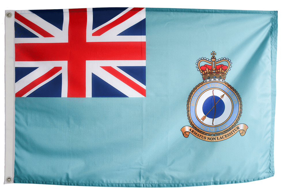 RAF Scampton Royal Air Force Station Ensign Flag with Eyelets