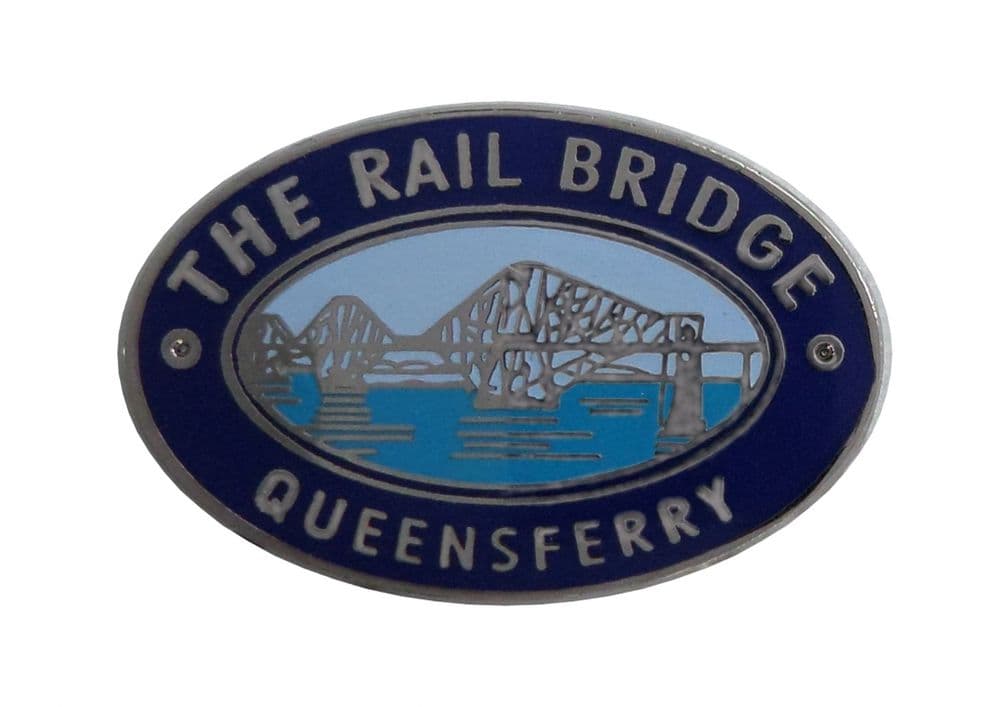 Rail Bridge South Queensferry Pin Badge