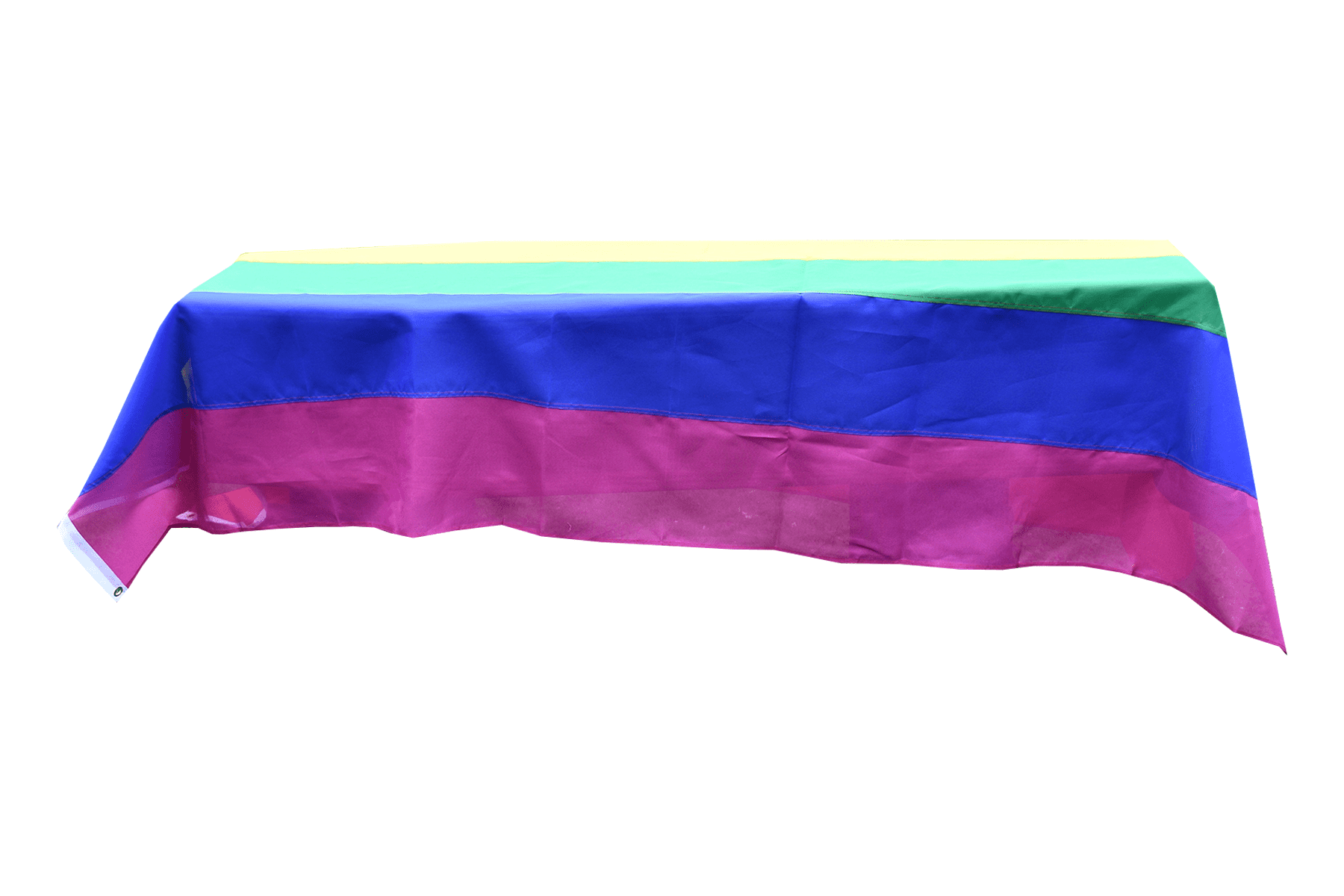 RAINBOW FLAG COFFIN DRAPE