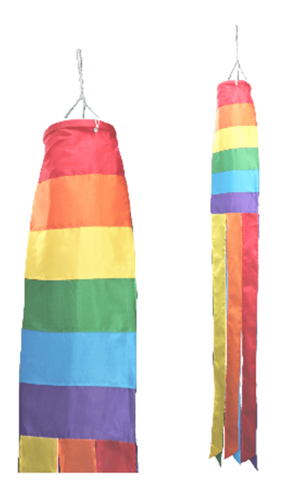 Rainbow LGBTQ Gay Pride Super 5 Windsock