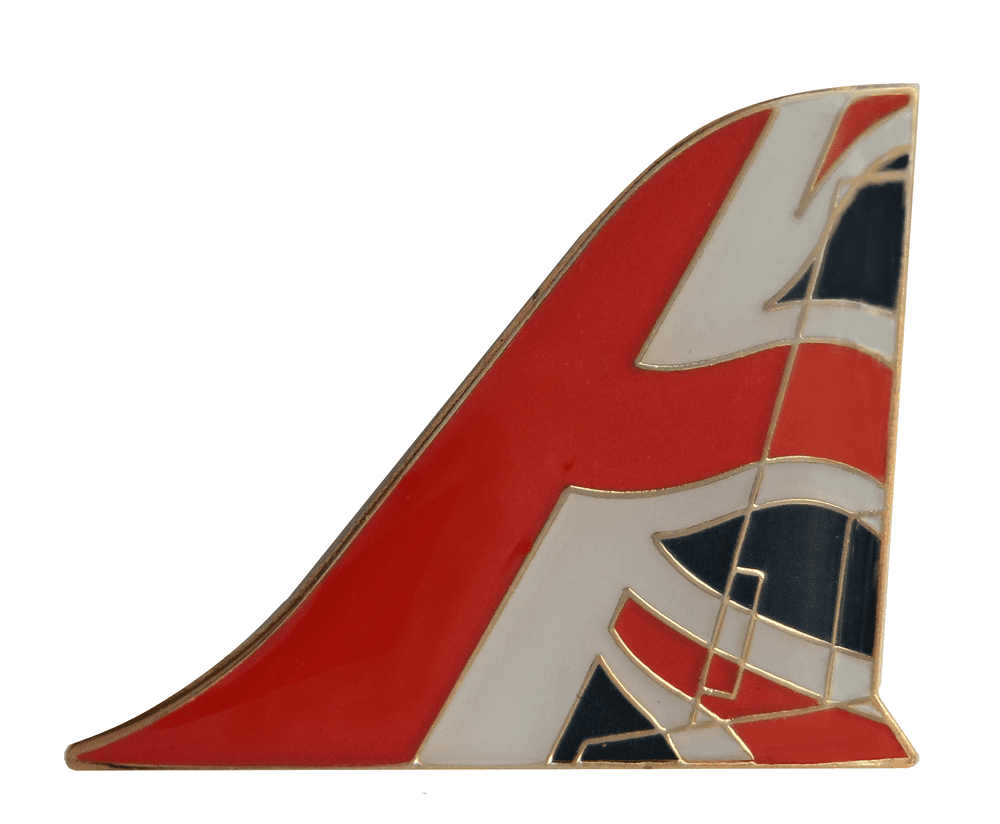 Red Arrrows BAE Systems Hawk T1 Tail Fin Royal Air Force RAF Pin Badge