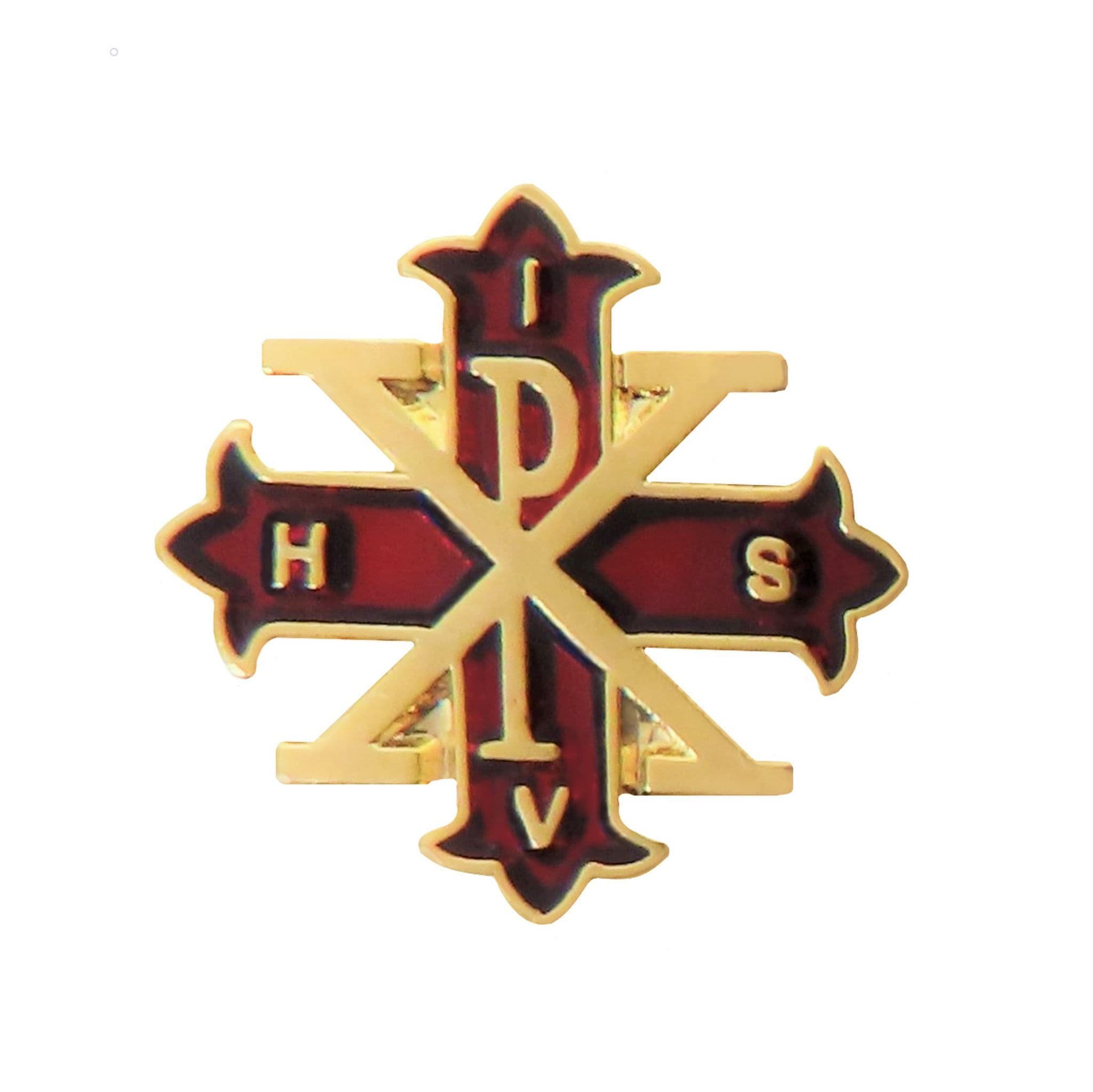Red Cross Of Constantine Second Degree Freemasonry Masonic Pin Badge