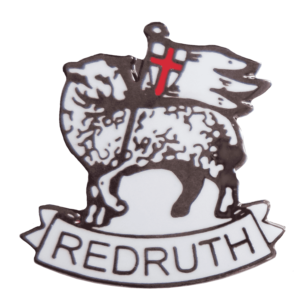 Redruth Pin Badge