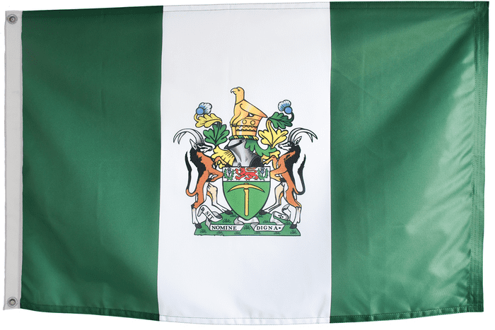 Rhodesia 1968 to 1979 Flag with Eyelets