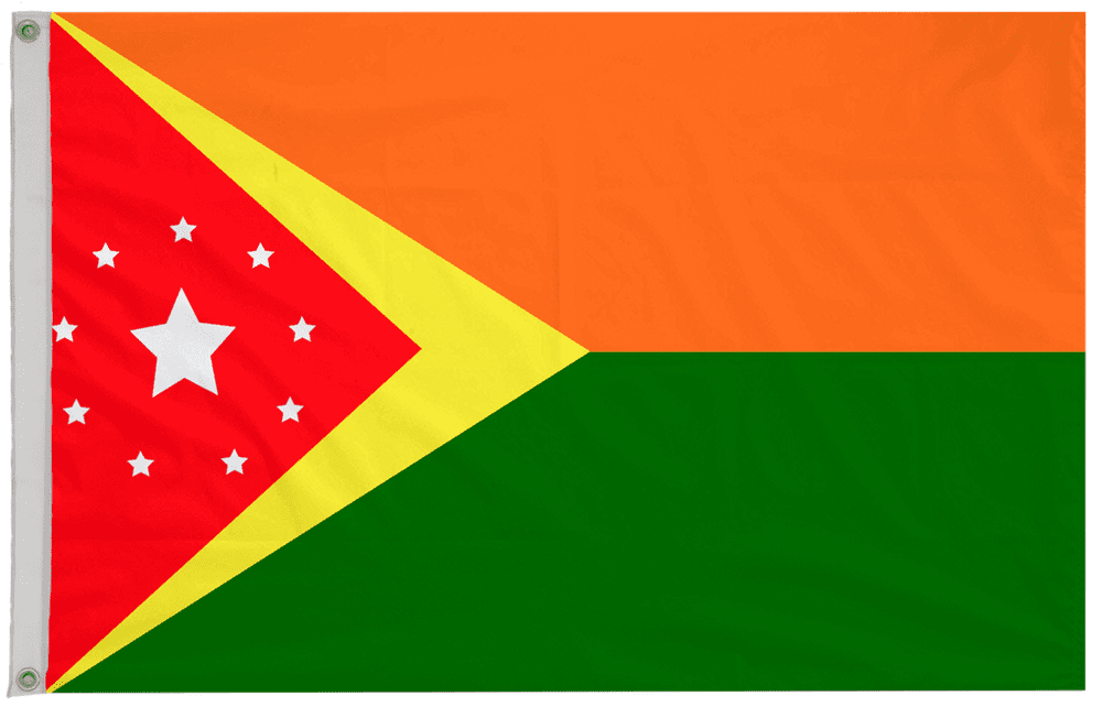 Rincón Puerto Rico Flag with Eyelets