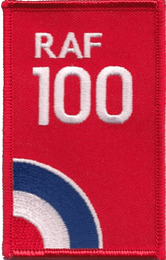 Royal Air Force RAF Centenary 100 Years Target Logo Embroidered Patch