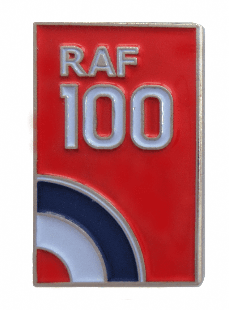 Royal Air Force RAF Centenary 100 Years Target Logo Pin Badge