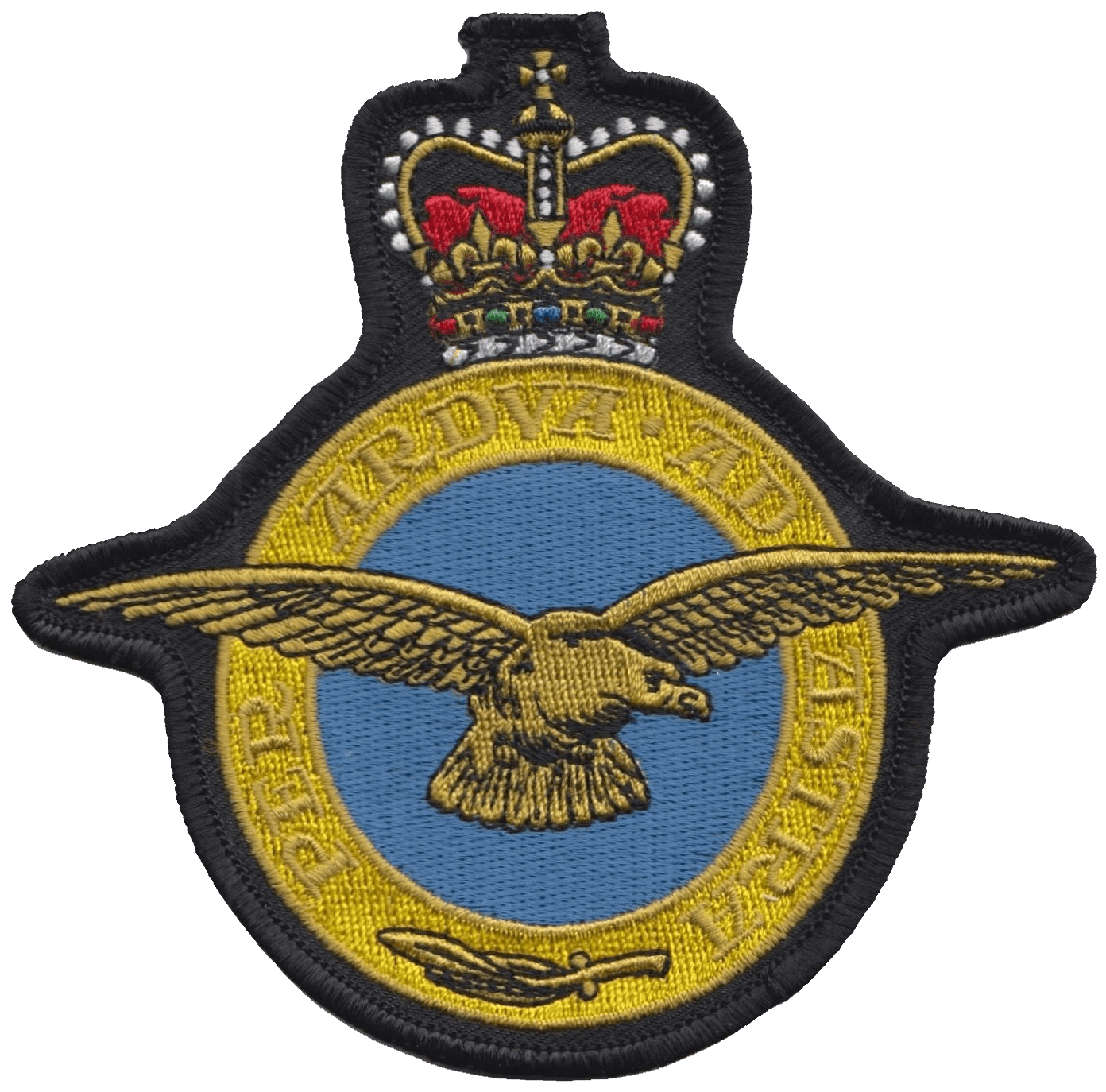 Royal Air Force RAF Insignia Crest MOD Embroidered Patch