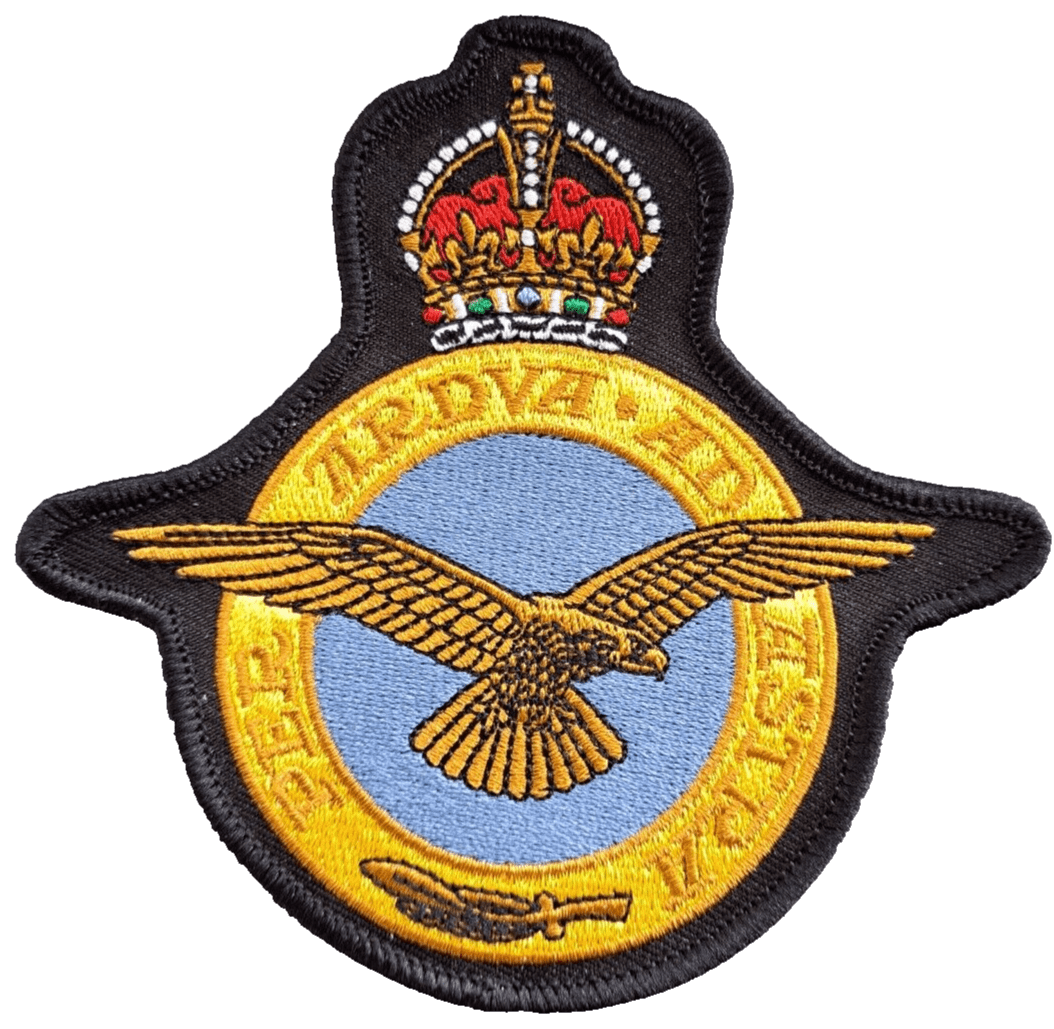 Royal Air Force RAF Insignia Crest MOD Embroidered Patch - TUDOR Crown
