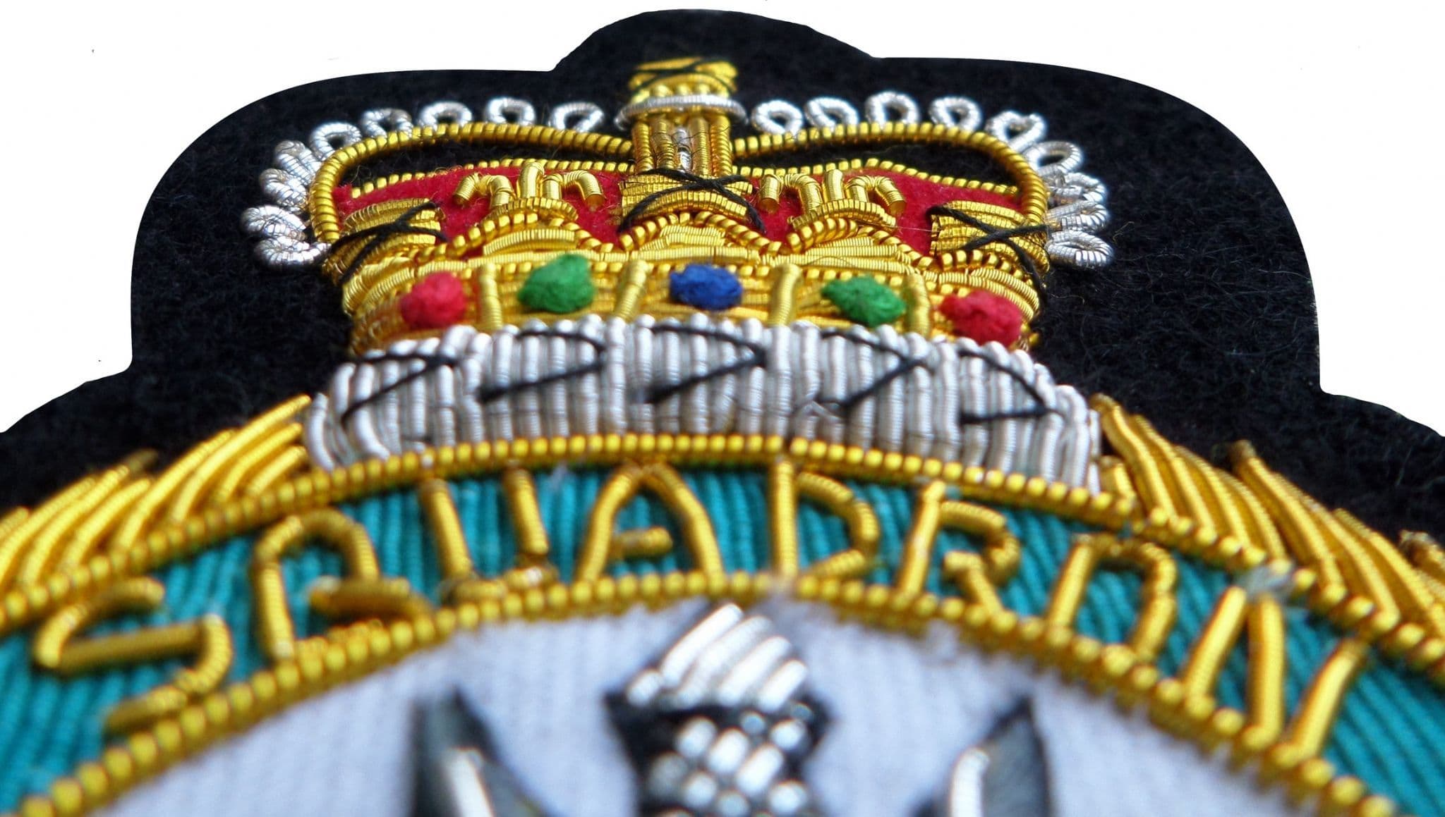 Royal Air Force RAF Insignia GOLD WIRED Blazer Embroidered Badge