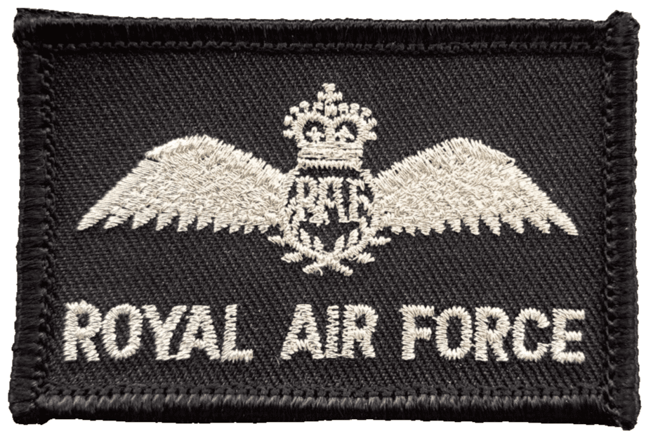 Royal Air Force RAF Insignia SMALL Embroidered Patch