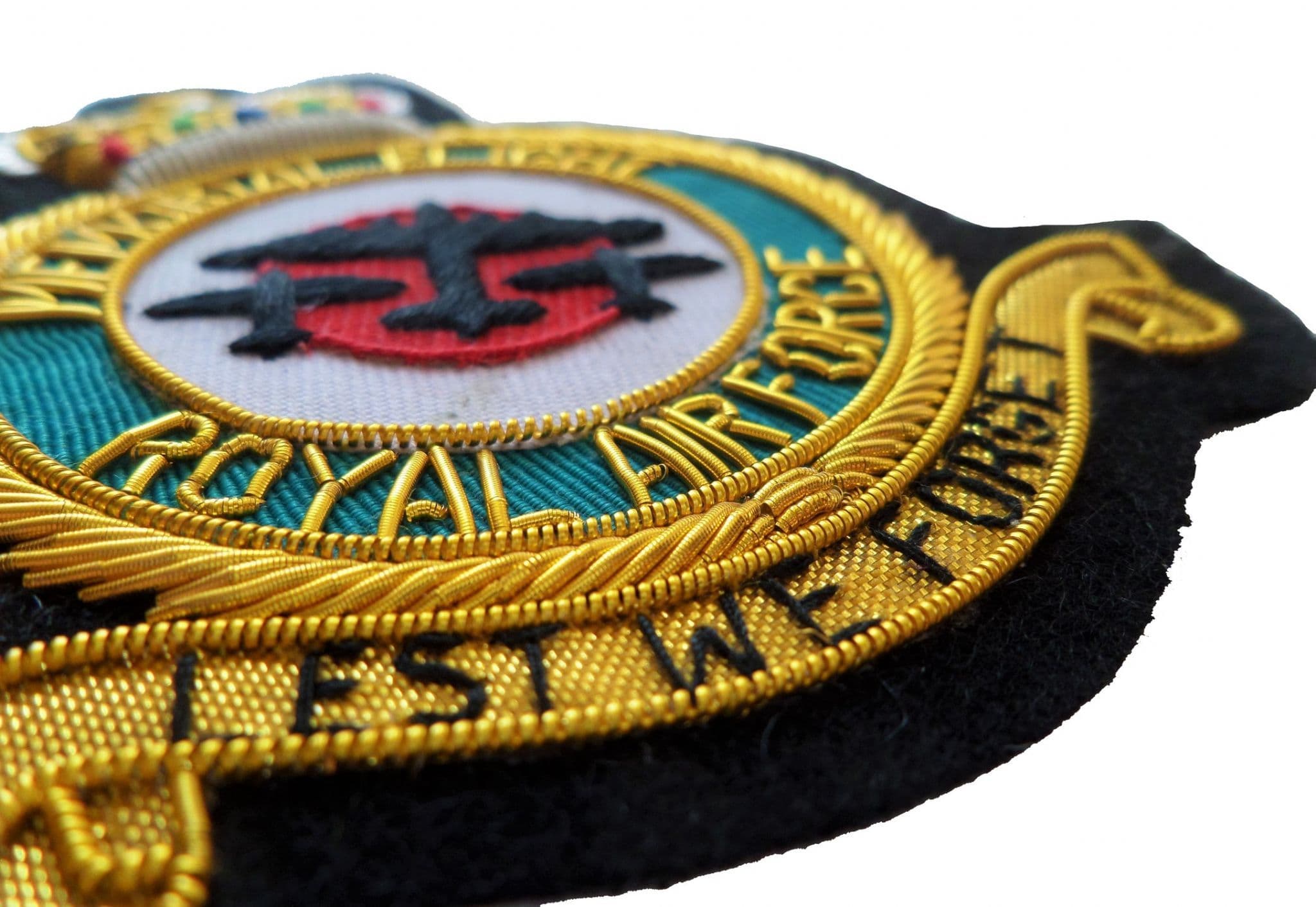Royal Air Force RAF Memorial Flight GOLD WIRED Blazer Embroidered Badge