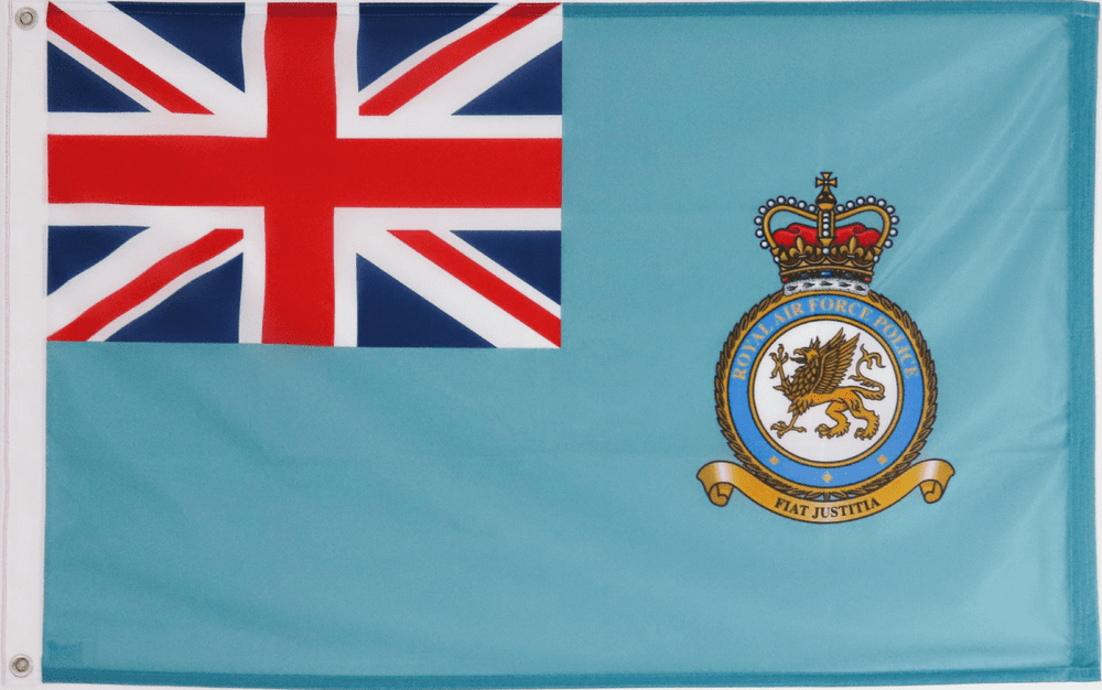 Royal Air Force RAF Police Ensign Flag with Eyelets