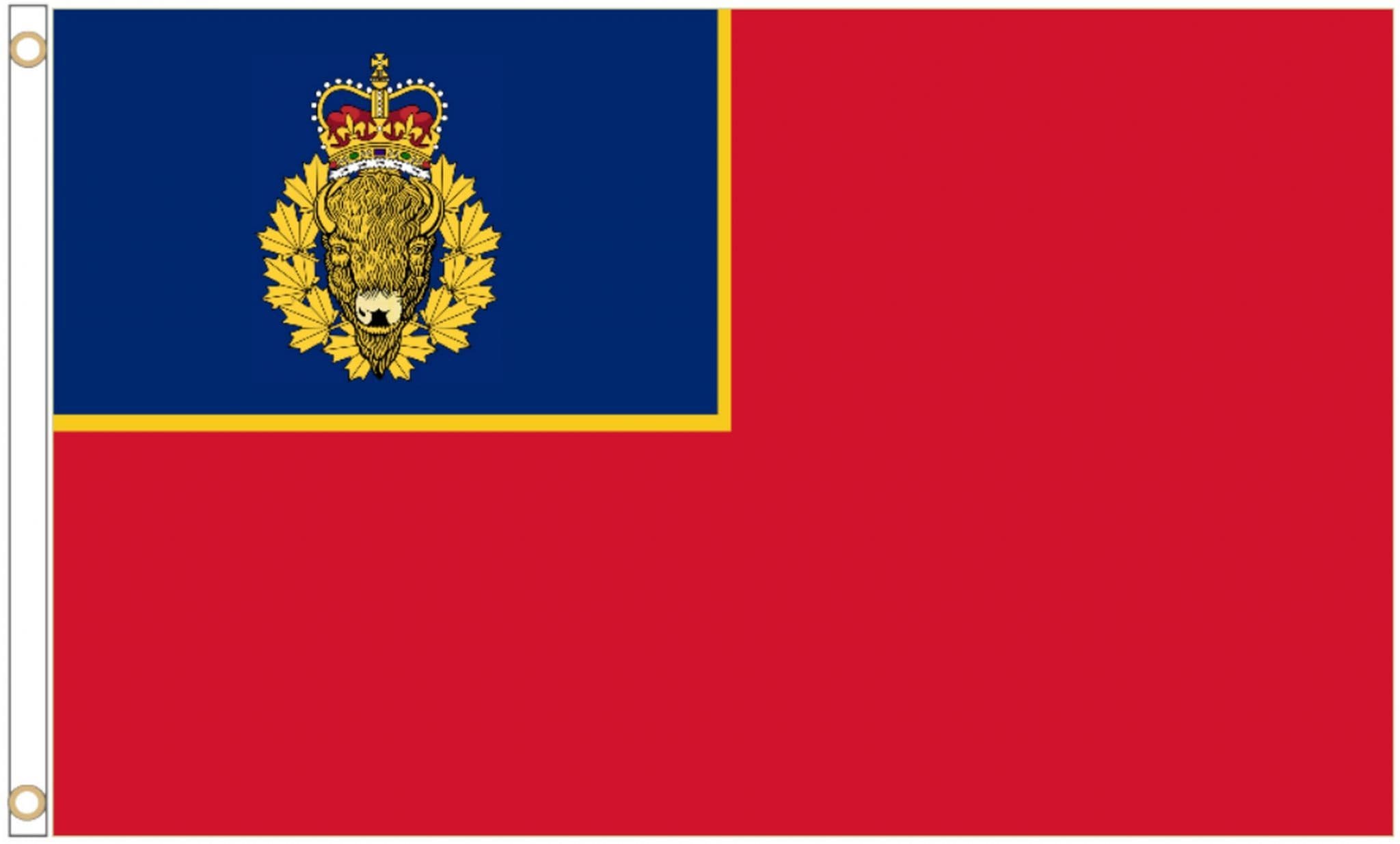Royal Canadian Mounted Police RCMP The Mounties Polyester Flag