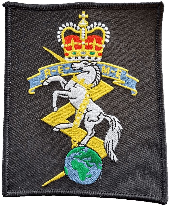 Royal Electrical and Mechanical Engineers REME British Army Crest MOD ...