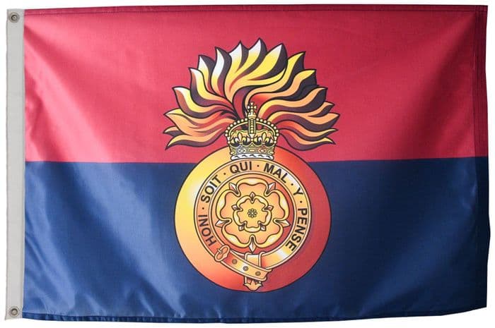Royal Fusiliers WW1 British Army Flag with Eyelets