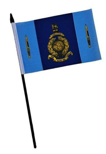 Royal Marines 40 Commando Small Hand Waving Flag