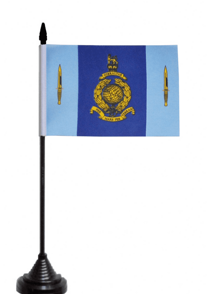 Royal Marines 40 Commando Table Flag