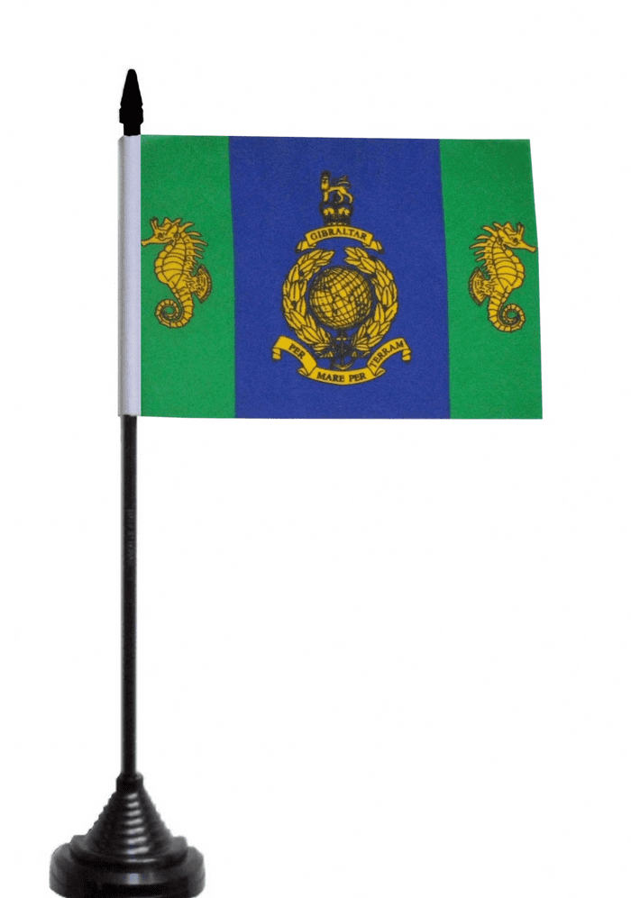 Royal Marines Logistics Regiment Table Flag