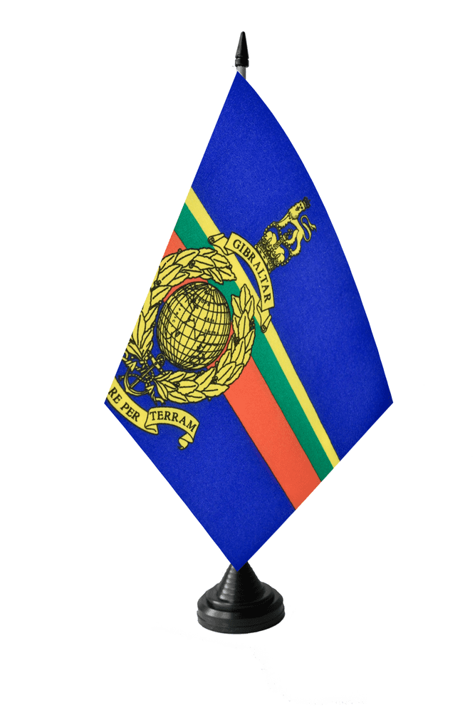 Royal Marines Medium Table Flag