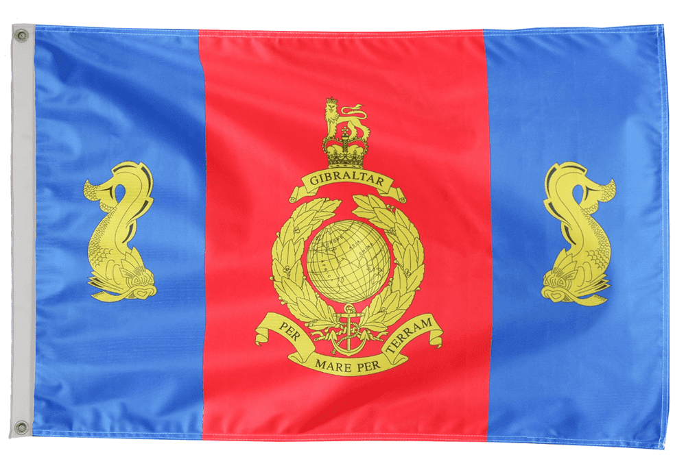 Royal Marines Reserve Poole Flag with Eyelets