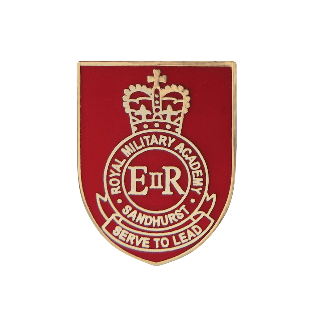 Royal Military Academy Sandhurst RMAS British Army Crest Pin Badge