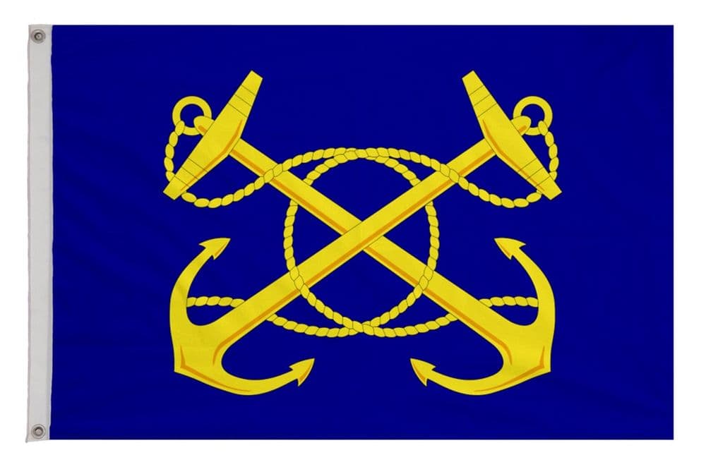 Royal Naval Supply and Transport Service Royal Navy RN Flag with Eyelets