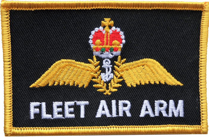 Royal Navy RN Fleet Air Arm FAA Insignia Embroidered Patch